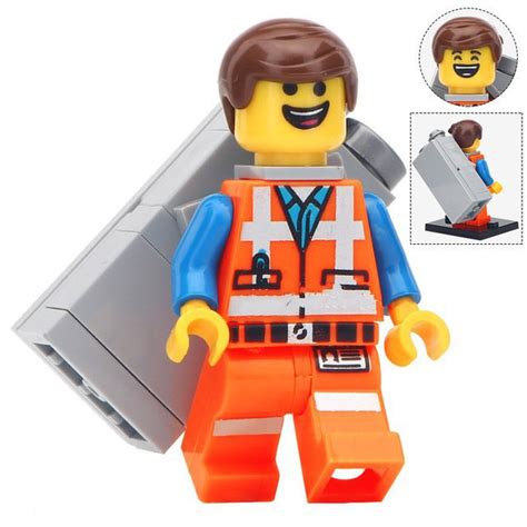 Emmet The Lego Movie Lego Minifigure Toy