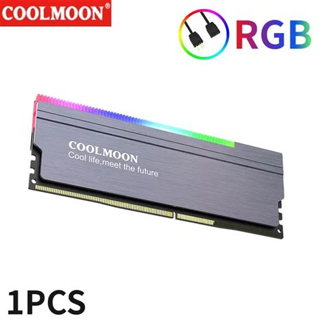 Ram Heat Sink Ddr Rgb Memory Radiator Paste For Desk Pc Diy Ddr Ddr3