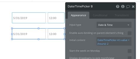 Two Hours Time Period Should Display In Input Fields 4 By Fayewatson