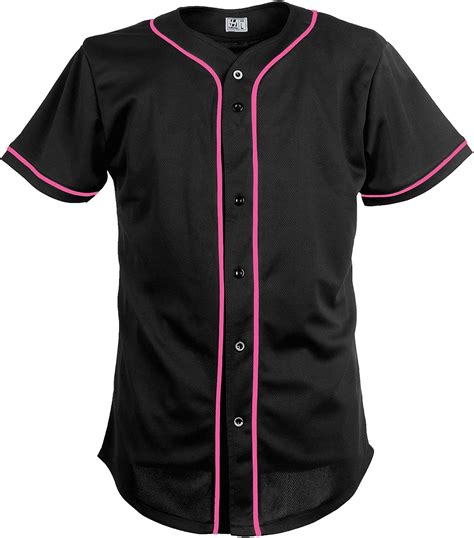 Pullonsy Black Custom Baseball Jersey For Men Full Ubuy India