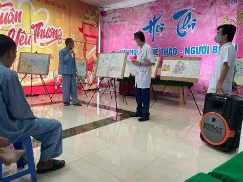 Hội Thi Vẽ Tranh Và Thuyết Trình Của Người Bệnh Tại Bệnh Viện Tâm Thần