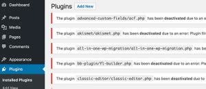 How To Easily Deactivate WordPress Plugins Beginner S Guide