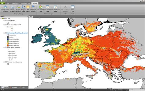 ESA The VECMAP Software Displaying A Vector Map