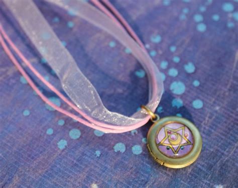 Sailor Moon Transformation Locket Necklace Etsy