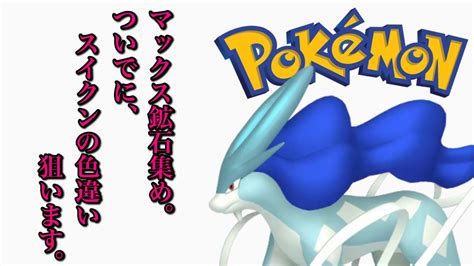 【ポケモン剣盾】ダイマックスアドベンチャーでマックス鉱石集めながらスイクンの色違いを狙います。14【ダイアド】 Youtube