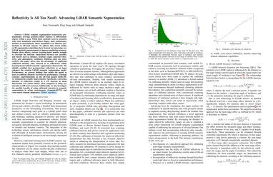 Reflectivity Is All You Need Advancing LiDAR Semantic Segmentation