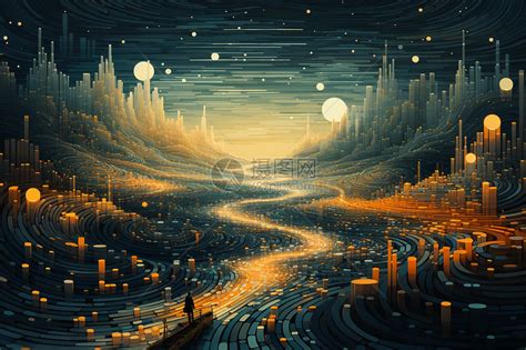 二进制的星空图片素材 正版创意图片600525246 摄图网