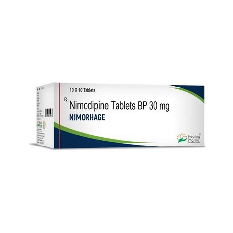 Nimodipine 30mg Tablets At ₹ 400 Stripe Nimodipine Tablet In Amravati
