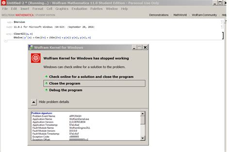 Differential Equations Kernel Crash Solving Ode Murphy 50 Version