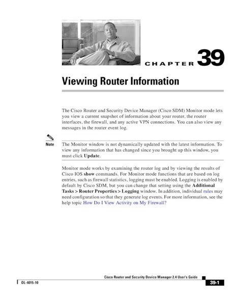 Pdf Viewing Router Information · Pdf Fileviewing Router Information The Cisco Router And