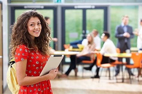 Professional Portrait Of Classroom Female Teacher Background Classroom