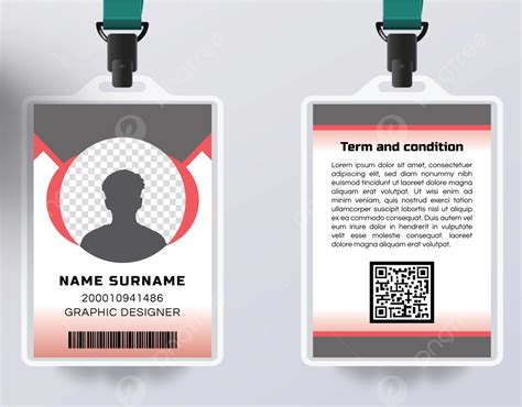 Employee Badge Template