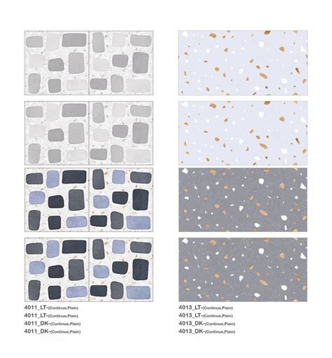 Kissa Glossy Ceramic Stone Wall Tiles Living Room 12x24 300x600mm
