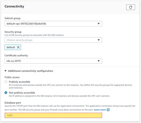 Aws Rds Default Port