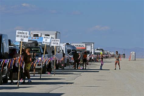 Burning Man Festival Goer Shows Grim Conditions After Flooding Chaos