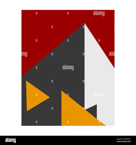 An Abstract Architectural Design Of A Modern Minimalist House Stock Vector Image And Art Alamy