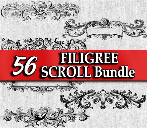 Scroll Svg Bundle Filigree Scroll Vector Cricut Scrollwork Laser Engraving File Flourish Clipart Scroll Svg Bundle Filigree Scroll Vector Cricut Scrollwork Laser Engraving File Flourish Clipart