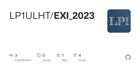 GitHub LP1ULHT EXI 2023