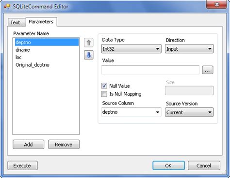 Working With Command Editor