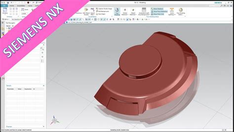 Videotutorial Siemens Nx Surfaces From Drawing To Model Part Wolfgang Waldens IT