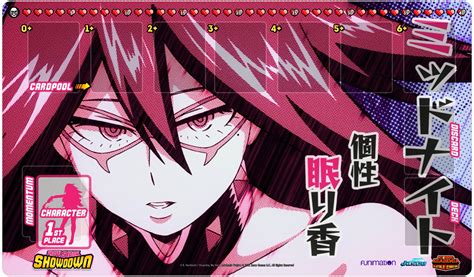 My Hero Academia Playmat Provisional Showdowns 2022 Season 1 Champion
