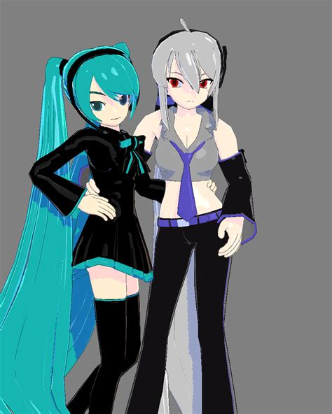 Miku And Haku By Manashiku On Deviantart