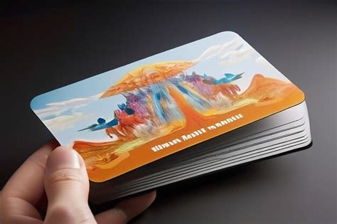 Premium Photo Dynamic 3d Lenticular Printing Business Card