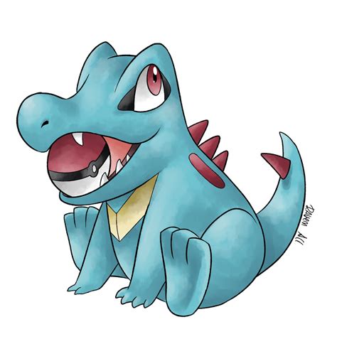 03 Totodile By Allocen On DeviantArt