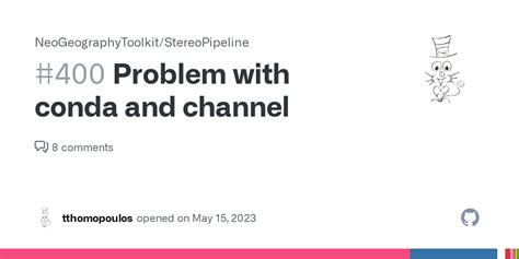 Problem With Conda And Channel Issue NeoGeographyToolkit StereoPipeline GitHub