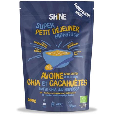 Acquista Shine Oats Breakfast Chia Peanut 300g Kanela