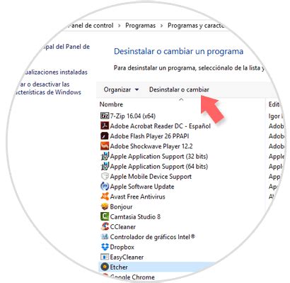 De Qu Manera Desinstalar Y Quitar Programas En Windows