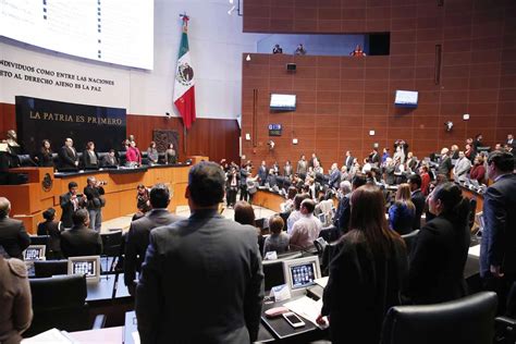 Senadores Del Pan Durante El Periodo De Sesiones Extraordinaria Pan
