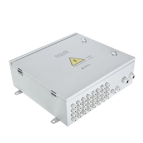 Solar String Box 16 Input 1 Output 1000v Ip65 Dc Combiner Box For Pv