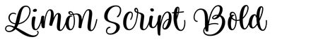 limon script bold font webfont and desktop myfonts