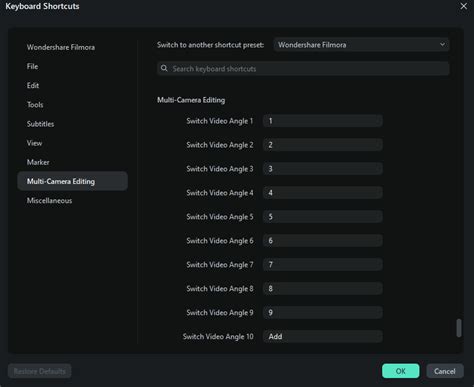 Create Multi Camera Clip