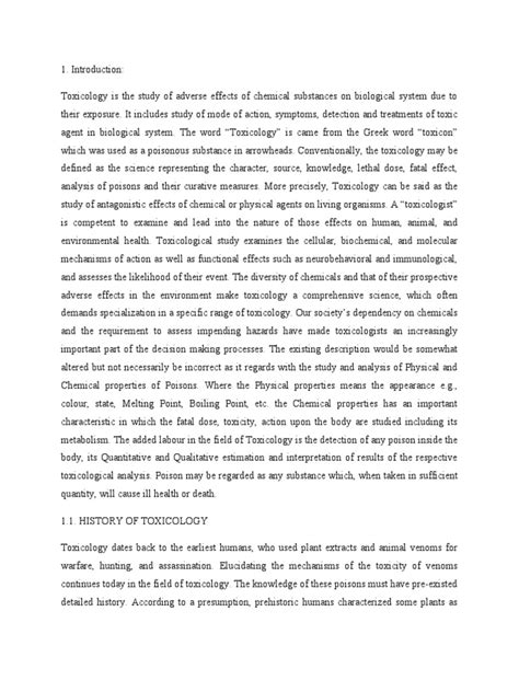 Classification Of Poisons Pdf Toxicology Poison