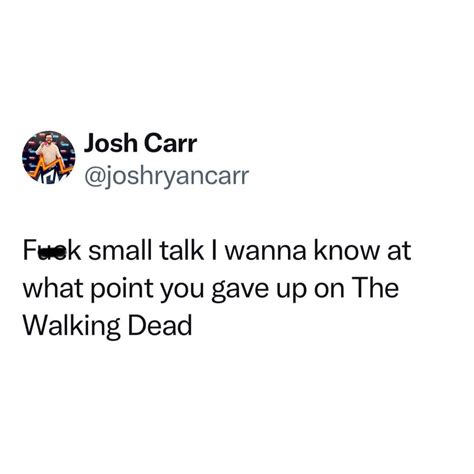 When Did You Stop Rthewalkingdead