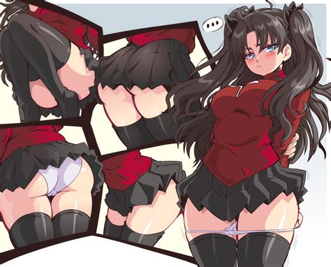 Tohsaka Rin Fate And 1 More Drawn By Lewdamone Danbooru