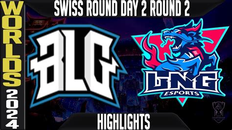 Blg Vs Lng Highlights Lol Worlds 2024 Swiss Stage Day 2 Round 2
