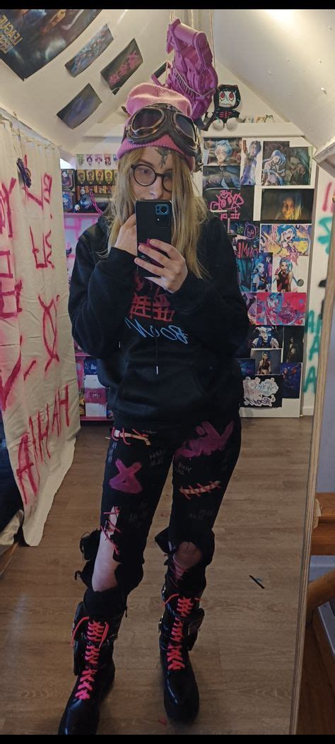Jinx Arcane Outfit Inspired