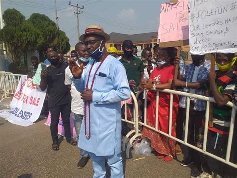 Itsekiri Protests Against Ijaw Candidacy In Lg Elections In Asaba