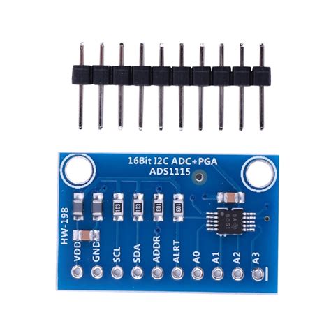 Husxh Ads1115 Adc Analog To Digital Converter Module With Programmable