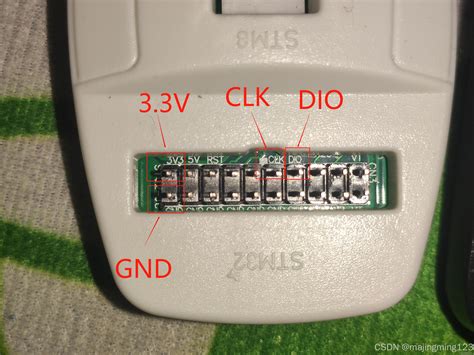 St Link下载程序接线stlink点位图 Csdn博客