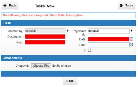 InstaDB Schema Editor Workflows
