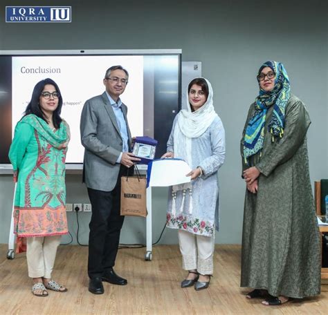iqra university official on linkedin iqrauniversity workshop rankedno1