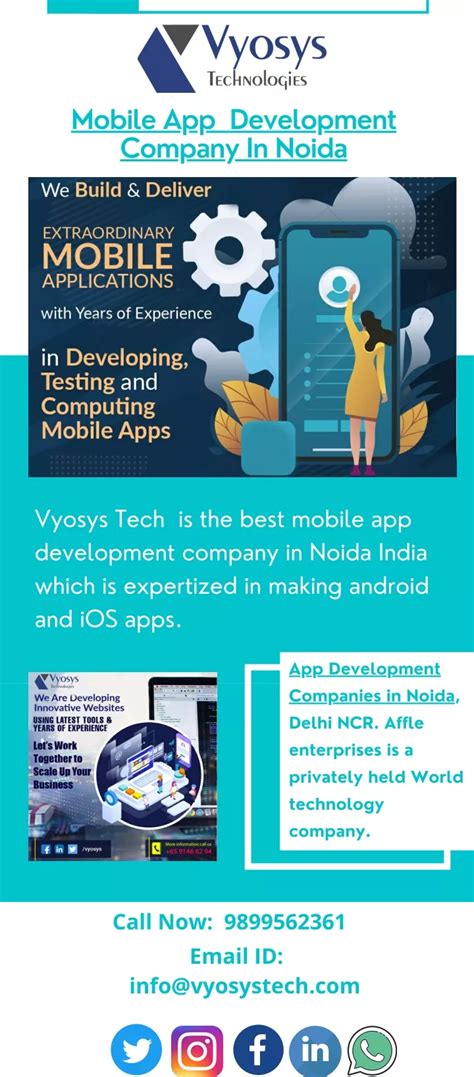 PPT Best Mobile App Development Company In Noida Android And Ios PowerPoint Presentation ID