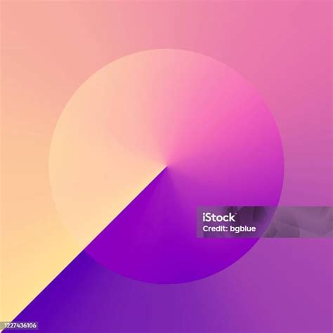보라색 그라데이션 색상 추상적 인 디자인 트렌디 한 배경 0명에 대한 스톡 벡터 아트 및 기타 이미지 0명 3차원 형태