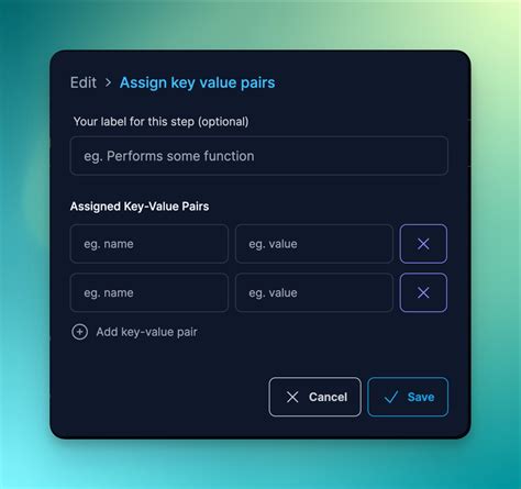 Proggy Assign Keyvalue Pair