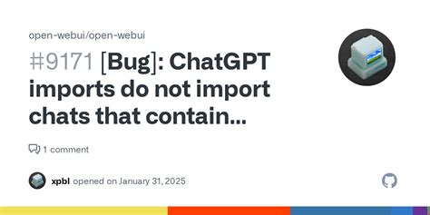 Bug Chatgpt Imports Do Not Import Chats That Contain Attachments