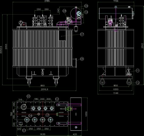 Transformer Dwg Detail For Autocad • Designs Cad